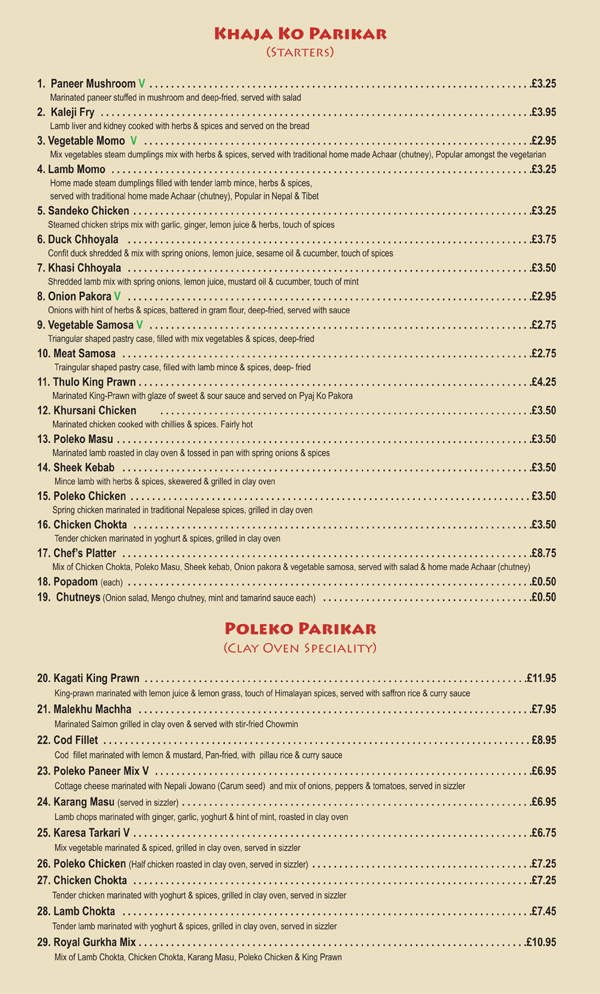 Daily Info, Oxford - Yeti: Fine Nepalese Dining