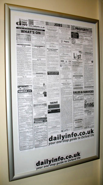 Daily Info's Printed Sheet: Delivery Routes - Daily Info | Daily Info